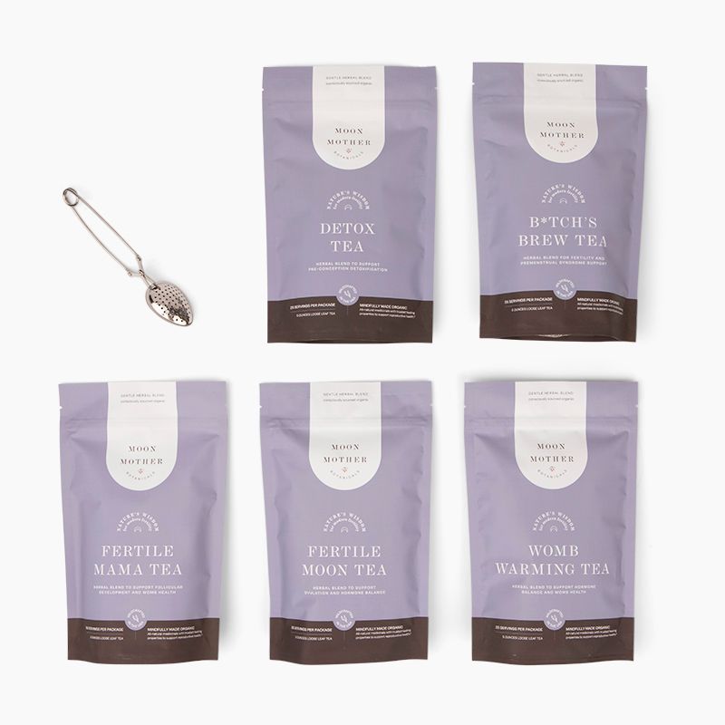 3 Month's Supply of Fertility Teas Bundle – MotherBees